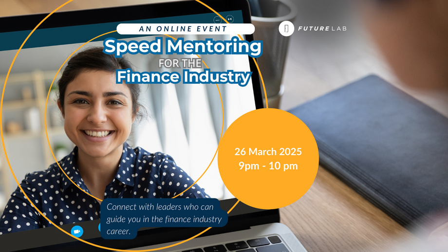 Speed Mentoring For Finance Industry